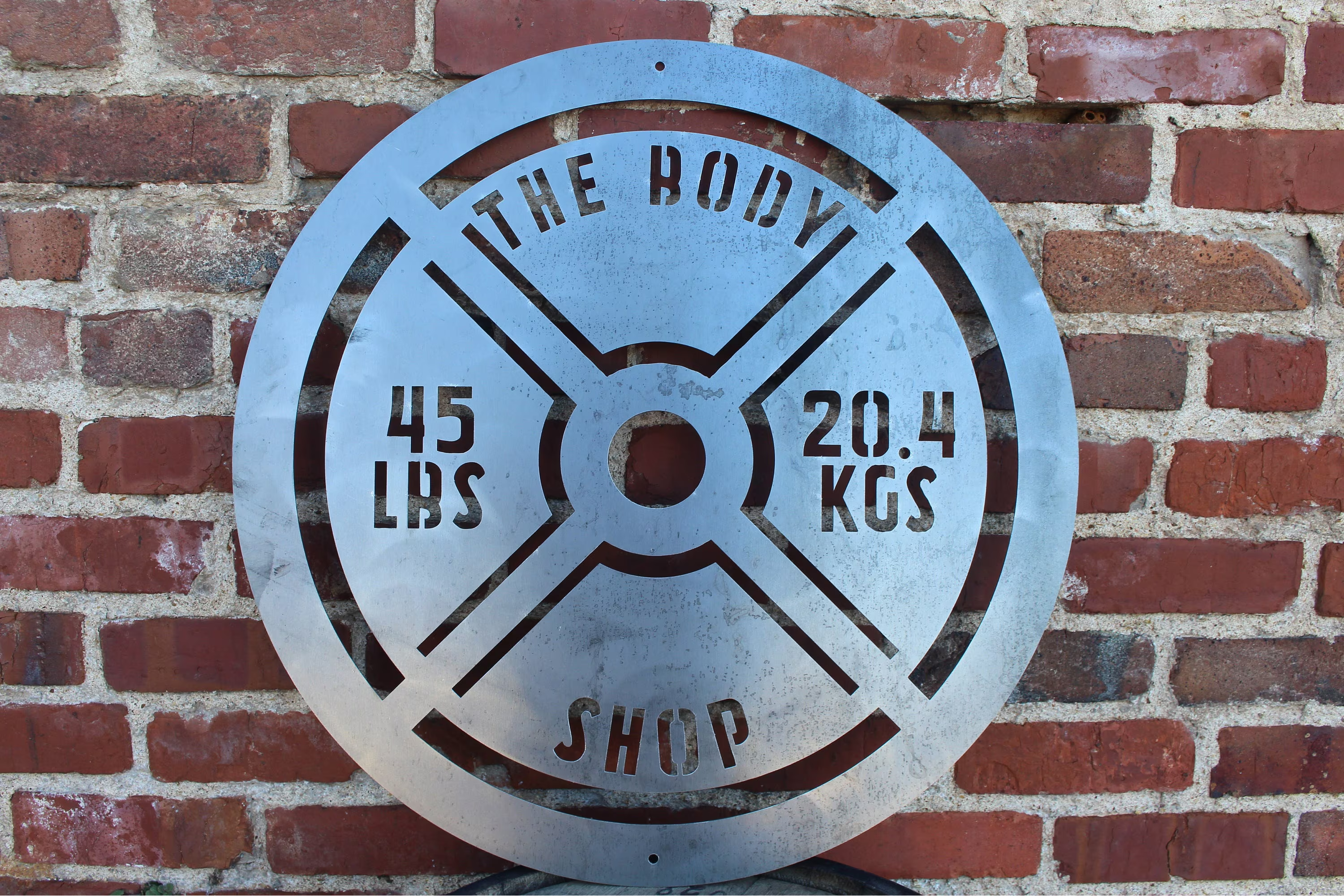Personalized Weight Plate - Gym Signs – Maker Table