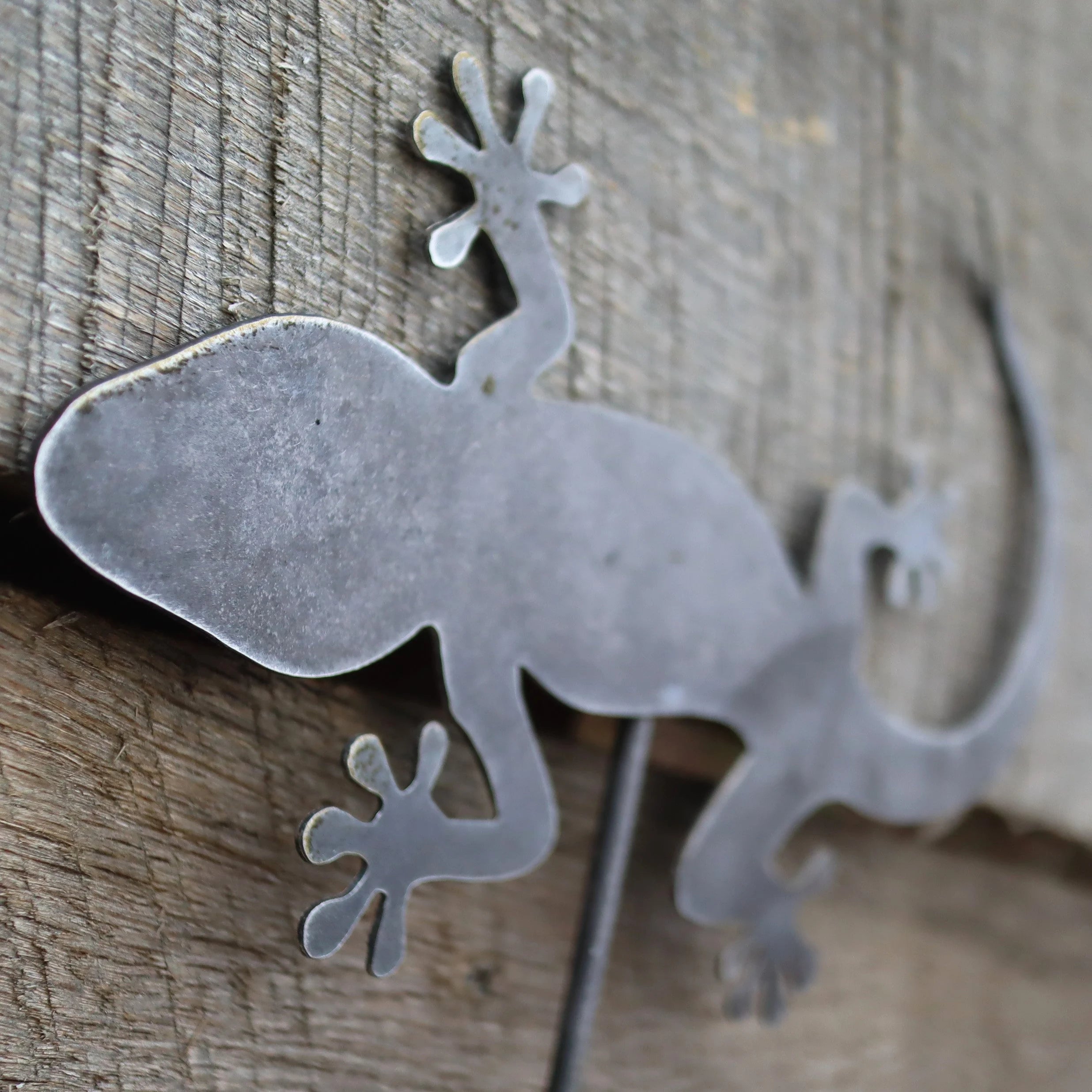 Metal Lizard Garden Stakes – Maker Table