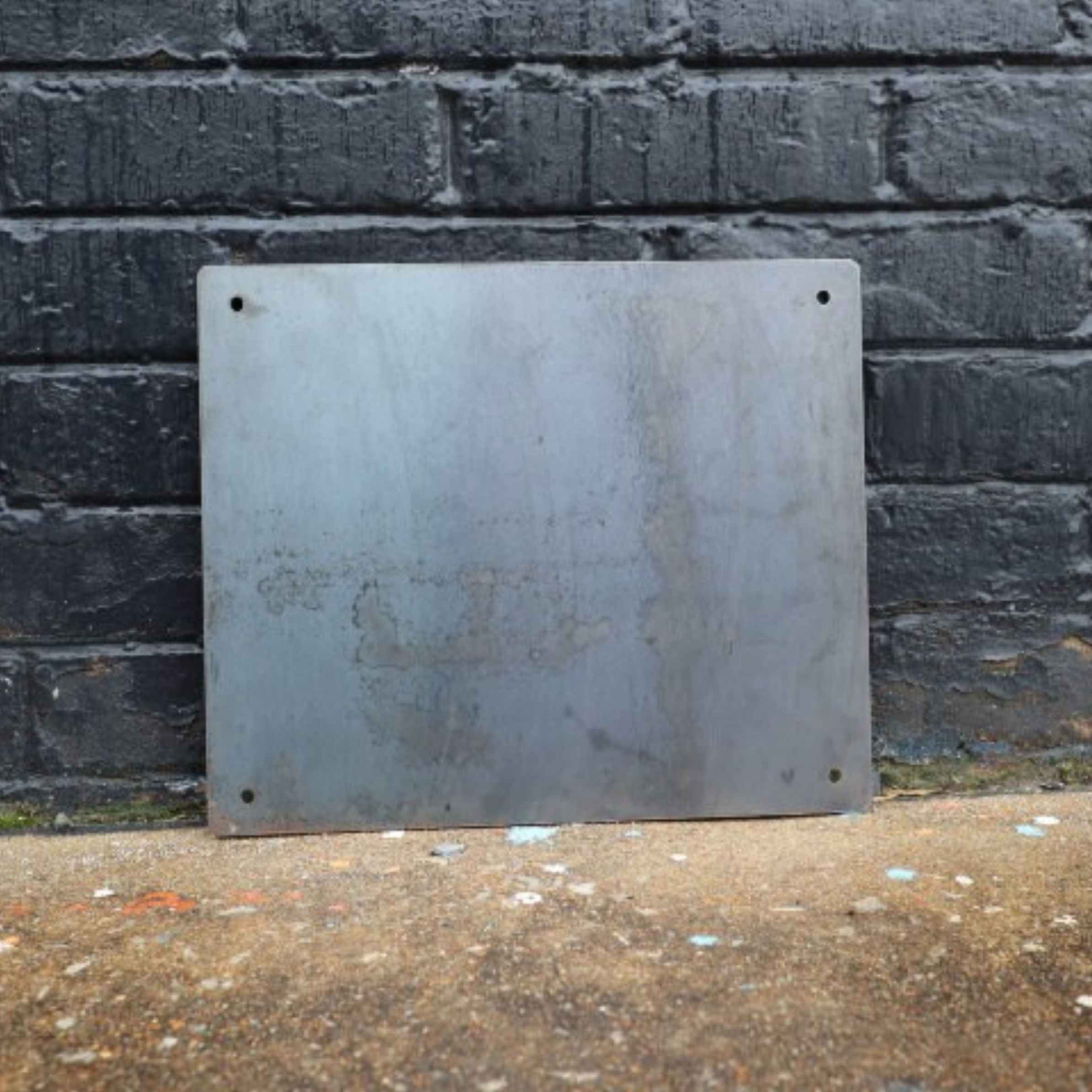 Raw Steel Magnetic Board | Heavy-Duty Metal Memo Board | Made in ...