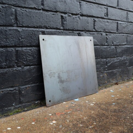 Raw Steel Magnetic Board | Heavy-Duty Metal Memo Board | Made in ...