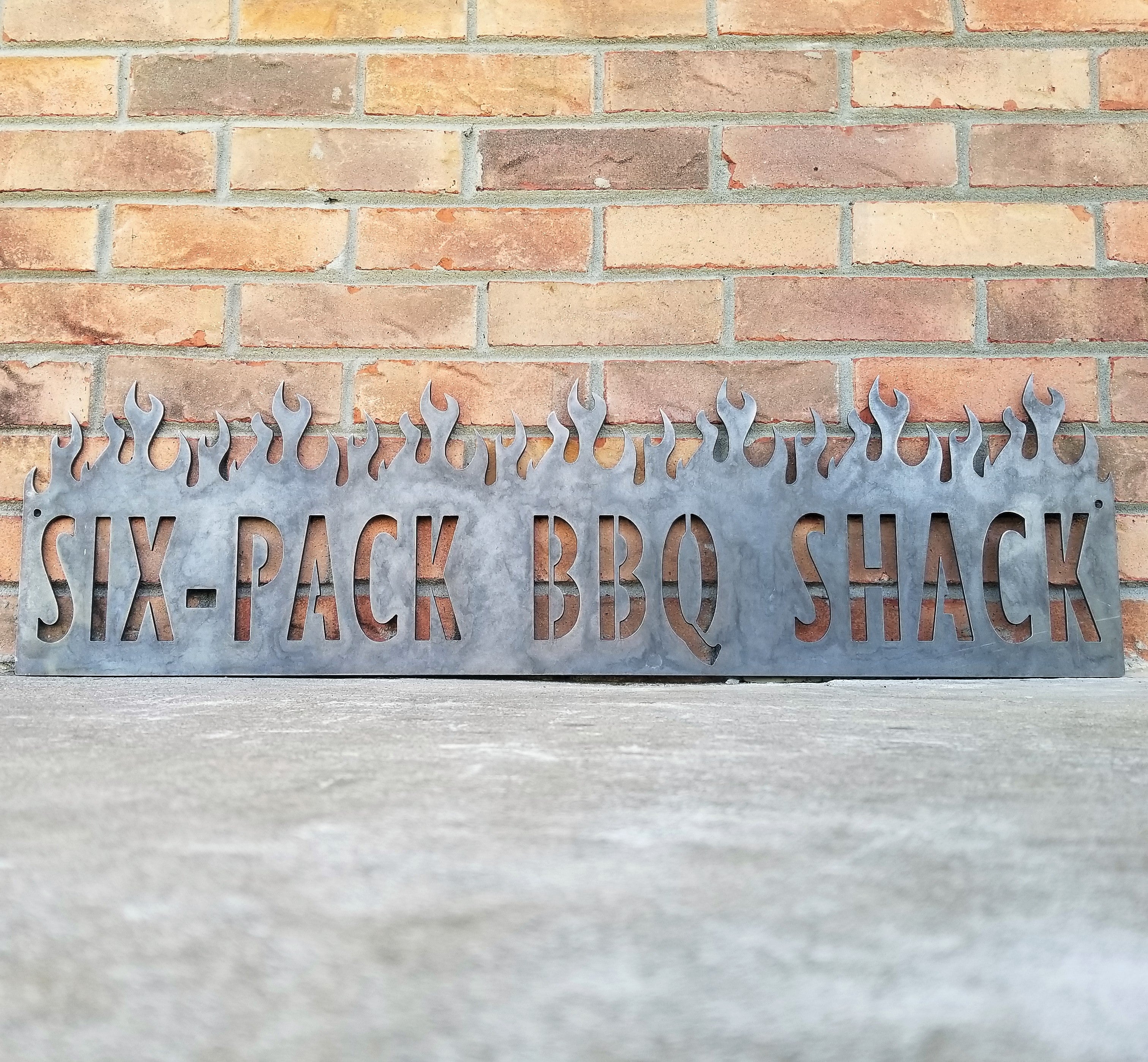 Personalized Charbroiled Flame BBQ Signs – Maker Table