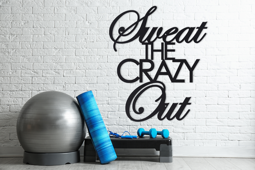 Gym Signs | Personalized & Motivational Home Gym Signs – Maker Table