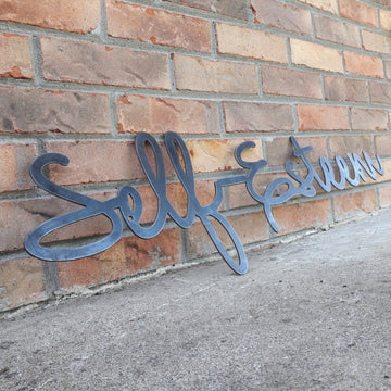 Cursive Word- Communication decor, Custom Cursive Decor – Maker Table